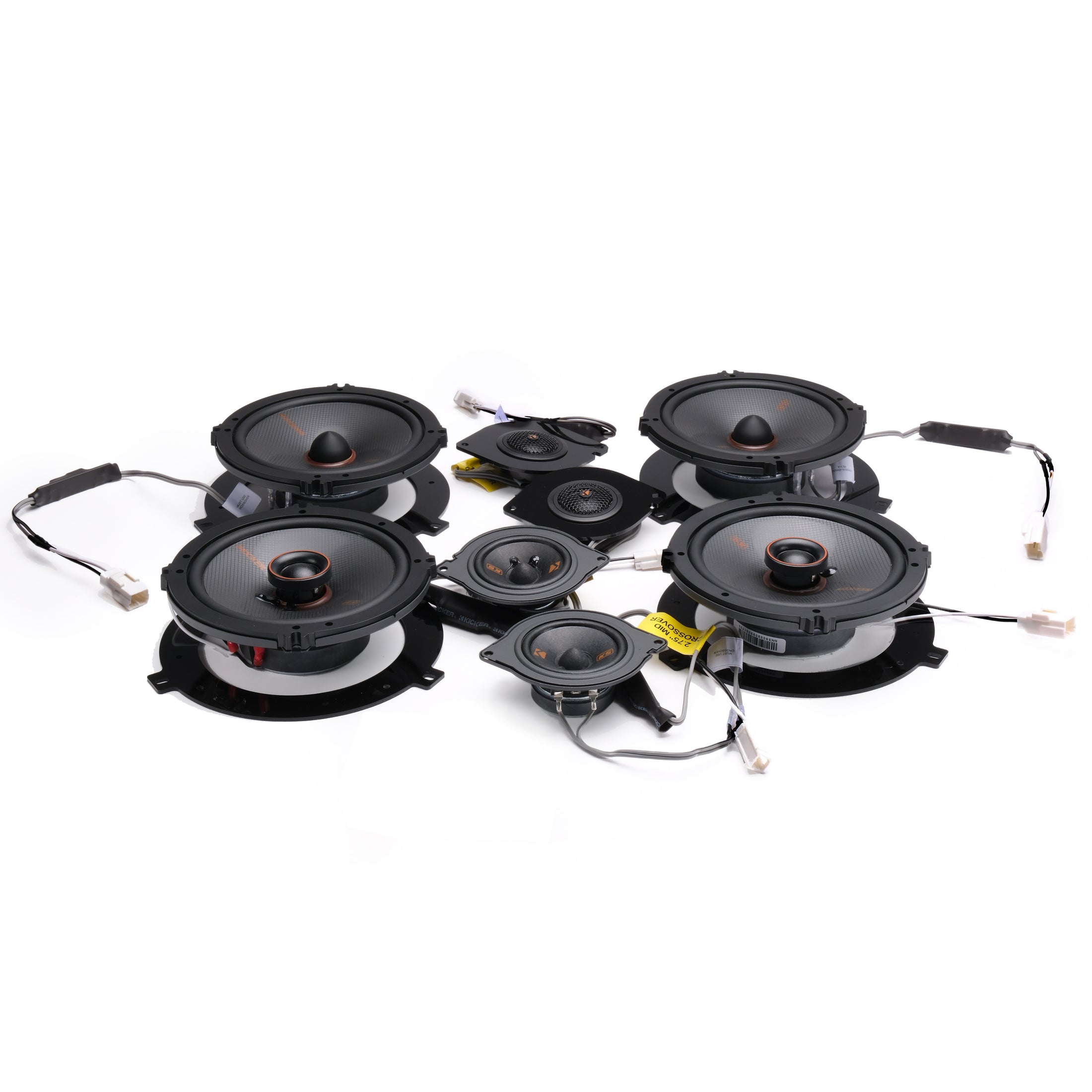 Kicker Plug & Play 8 Speaker Bundle | '15 - '18 JK Wrangler – Bantam ...