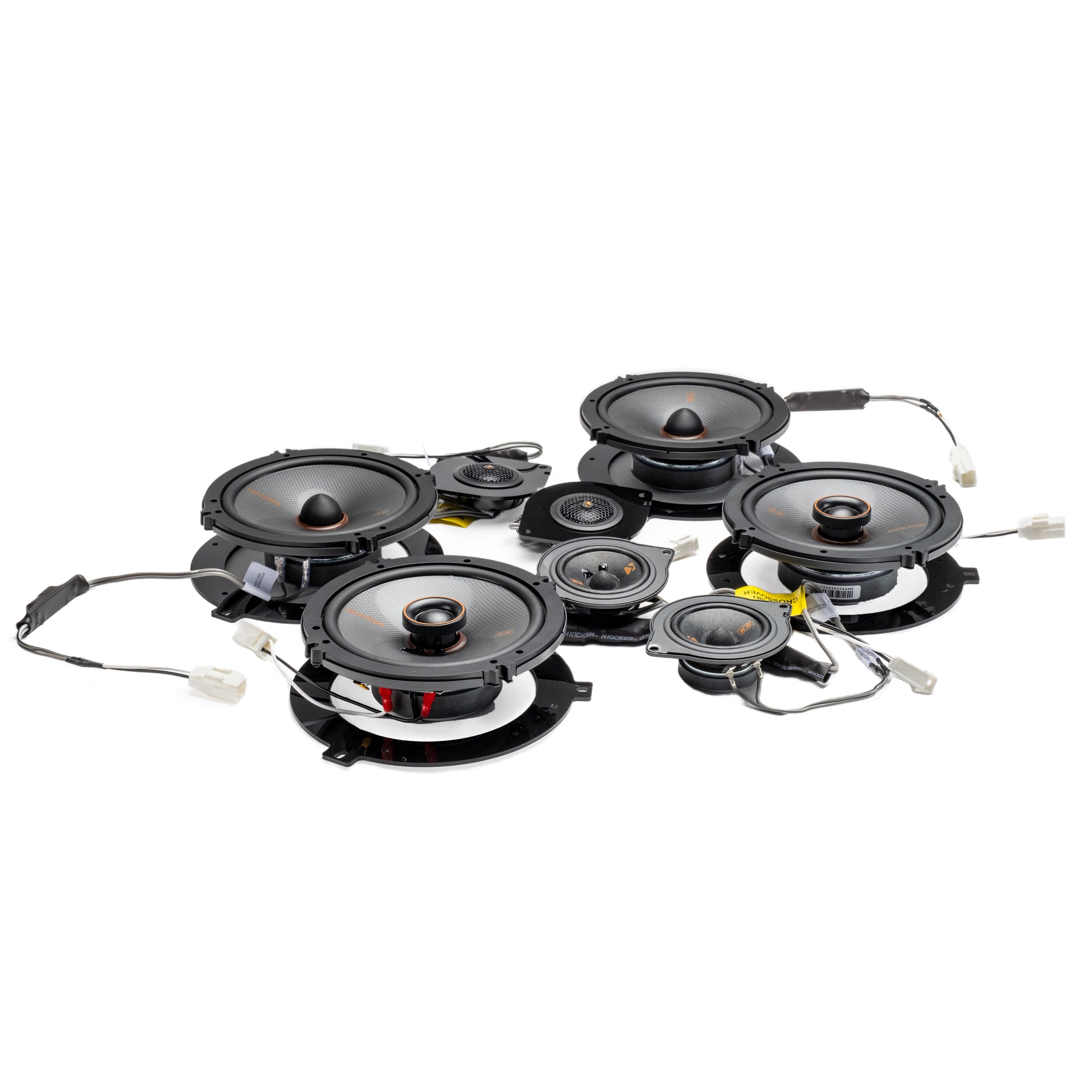 Kicker Plug & Play 8 Speaker Bundle | '15 - '18 JK Wrangler – Bantam ...